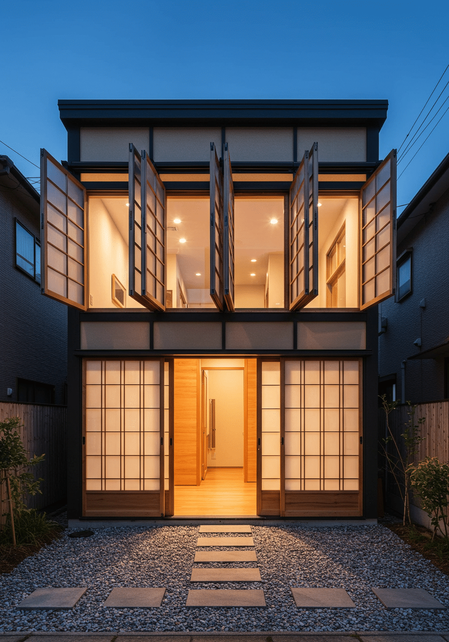 10 Innovative Japanese Exterior Designs for Urban Micro-Living Tiny ...