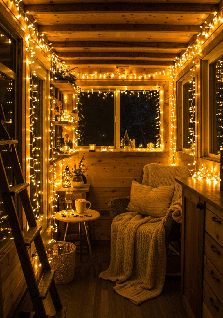 17 Magical DIY Christmas Tiny House Decor Ideas That Won’t Break the ...